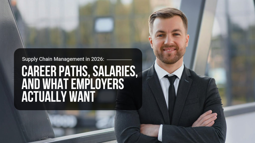 Supply Chain Management in 2026: Career Paths, Salaries, and What ...